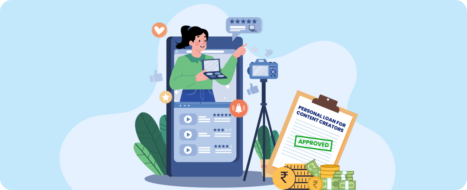 Personal Loan for Content Creators & Influencers | DMI Finance
